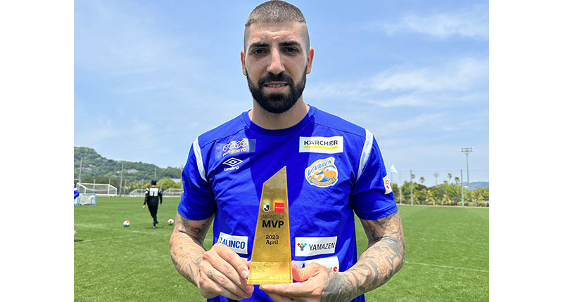 J2受賞者 V・ファーレン長崎 FW 9 フアンマ デルガド：明治安田生命Jリーグ KONAMI月間MVP：明治安田生命Jリーグ 月間表彰：Jリーグ.jp